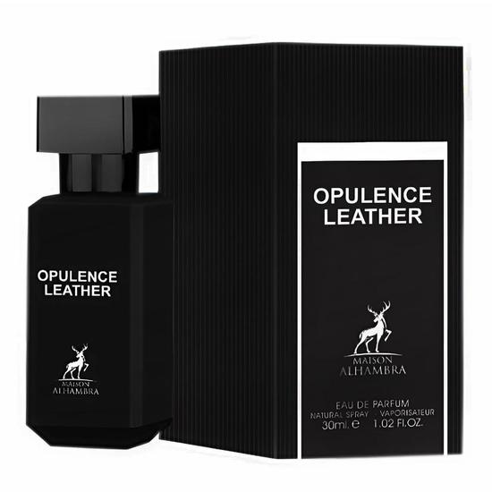 Perfume Maison Alhambra Opulence Leather Eau de Parfum Masculino 30ML ...